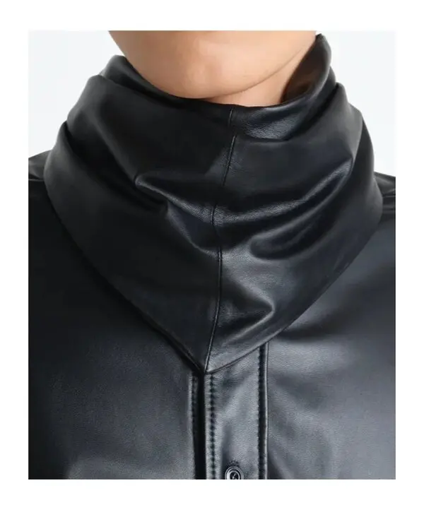 LEMAIRE Traingle-shape Two-toned Scarf
