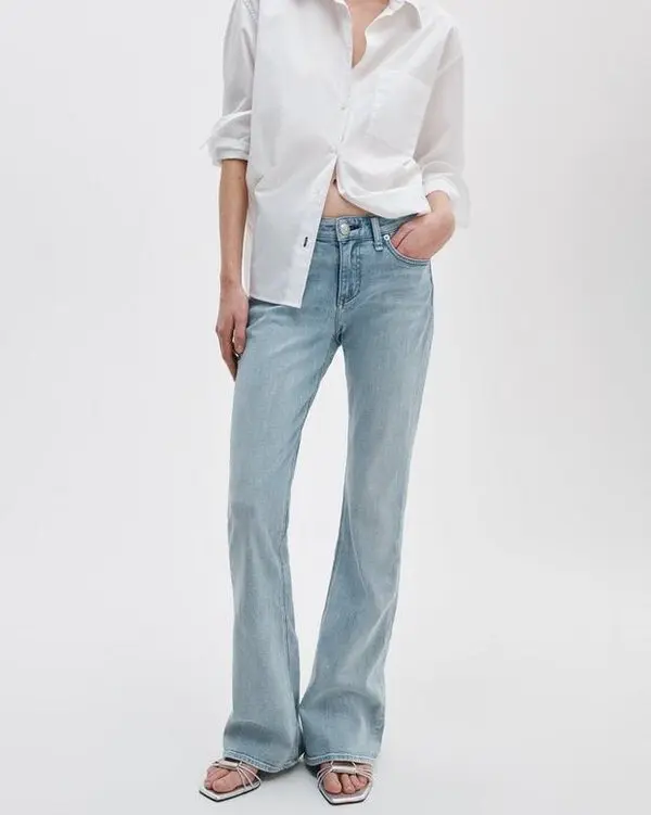 RAG  BONE Rag & Bone Faded Effect Jeans