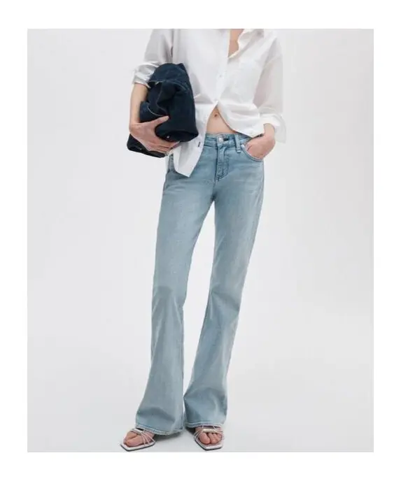 Rag & Bone Mid-rise Flared Jeans - No
