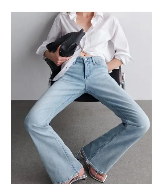 Rag & Bone Mid-rise Flared Jeans - No