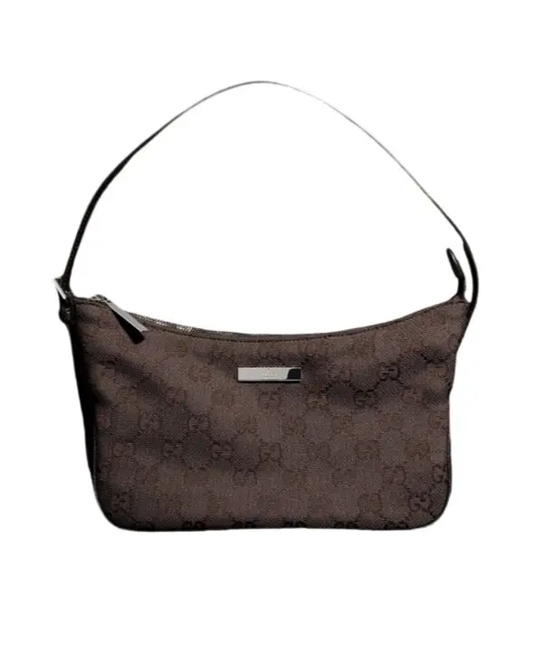Gucci Lady Lunetta Small Shoulder Bag - Dark Brown