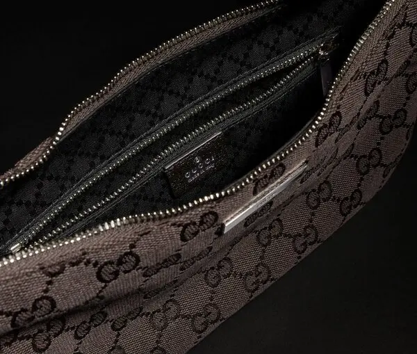 Gucci Lady Lunetta Small Shoulder Bag - Dark Brown