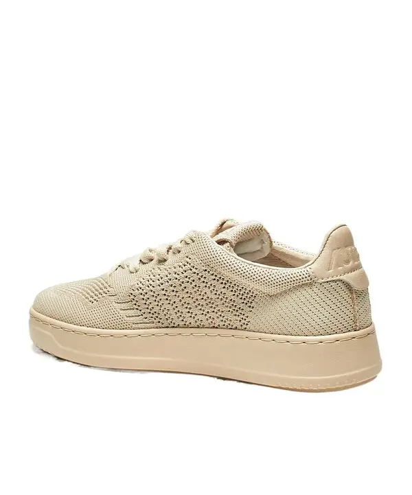 AUTRY Perforated Knit Low-top Sneakers