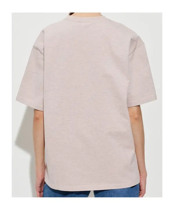 GANNI Logo Appliqué T-shirt