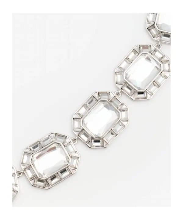 SELF-PORTRAIT Crystal Embellished Necklace