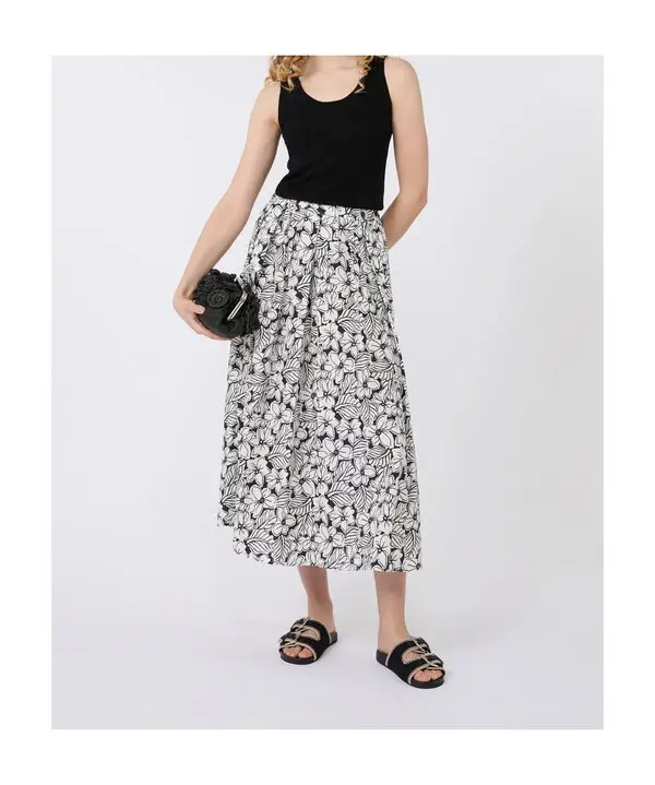 Max Mara Sleeveless Ribbed Knit Top - Black