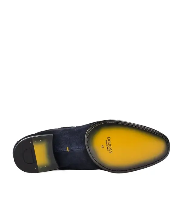 DOUCAL'S Suede Slip-on Loafers