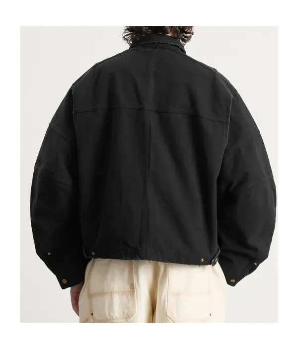 WILLY CHAVARRIA Zip-fastening Work Jacket - Black