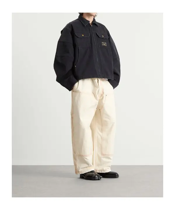 WILLY CHAVARRIA Zip-fastening Work Jacket - Black