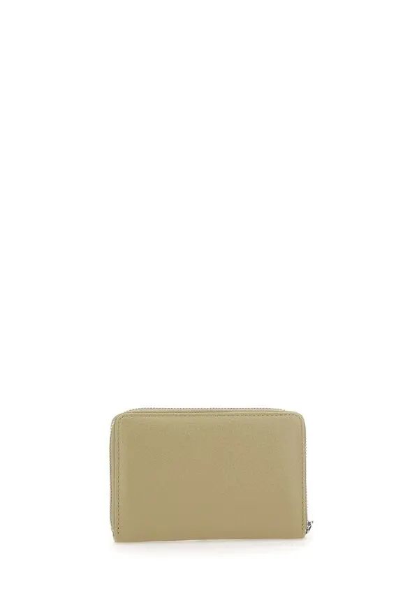 GIANNI CHIARINI Grain Zip-around Wallet - Nude
