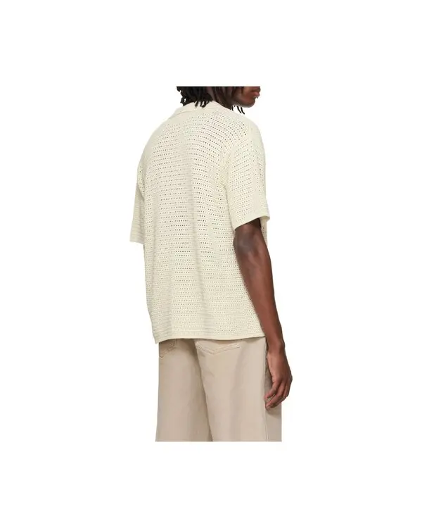 REPRESENT Crochet Short Sleeve Cardigan