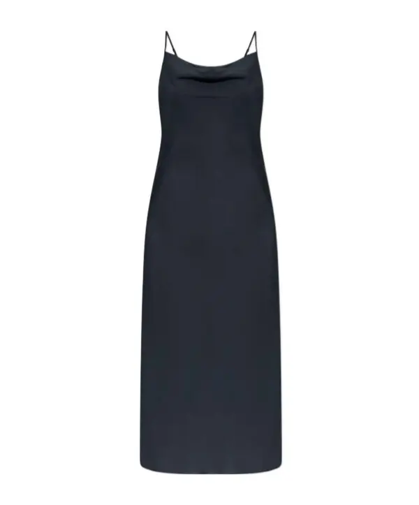 ALLSAINTS Hadley Slip Dress With Spaghetti Straps - Navy Blue