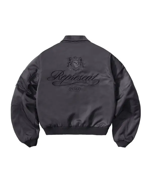 PUMA X Represent Embroidered Bomber Jacket