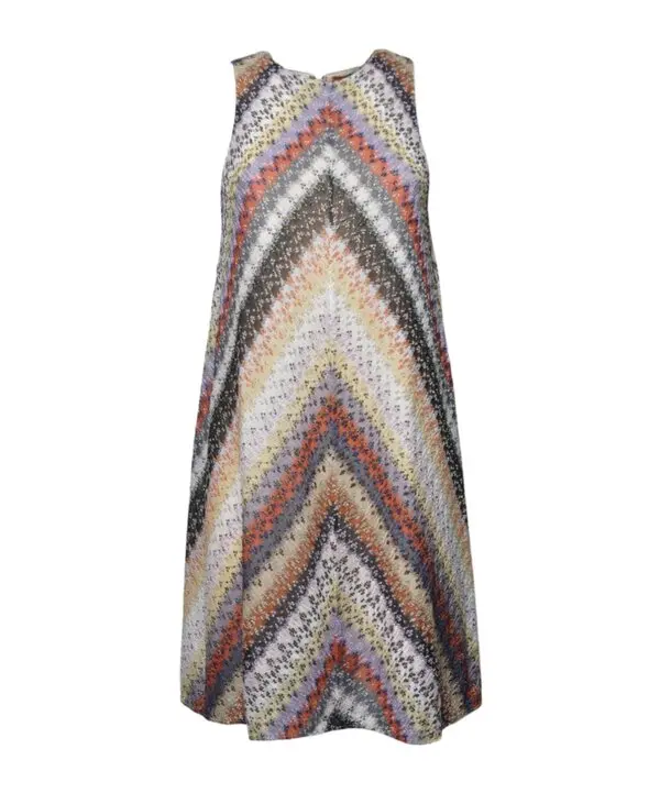 Missoni Lamé Sleeveless Mini Dress