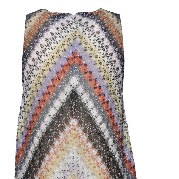 Missoni Lamé Sleeveless Mini Dress