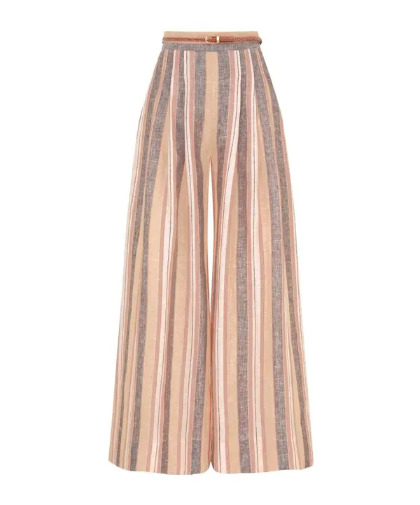 Zimmermann Striped Wide-leg Trousers