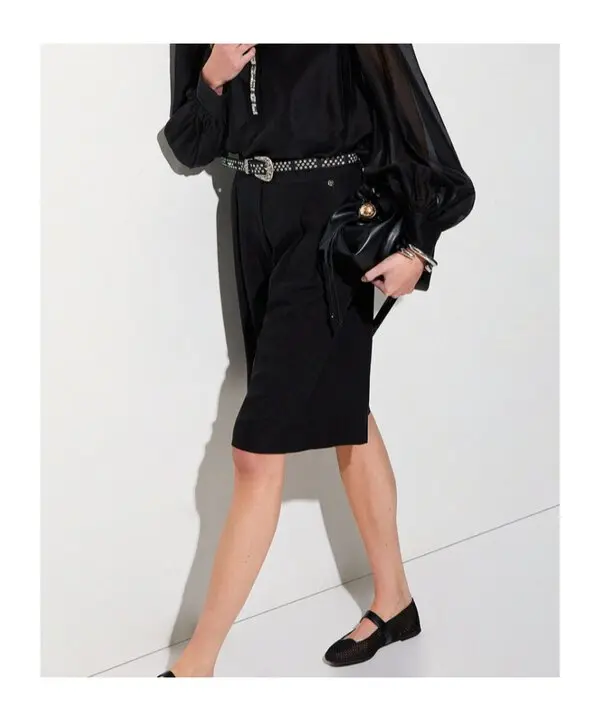Liu Jo Tailored Bermuda Shorts With Dart Detailing