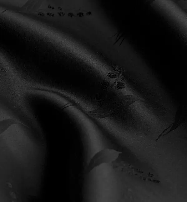 Dior Mid-length Flared Skirt With Lily Of The Valley Motif