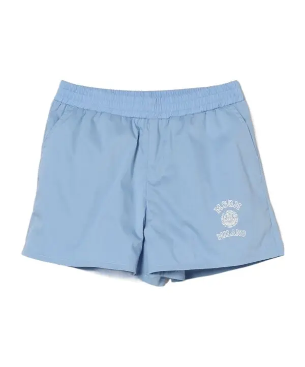 MSGM Logo Detail Shorts