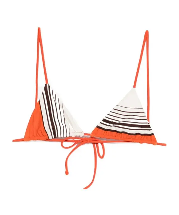 SIR. Striped Triangle Cup Swimsuit