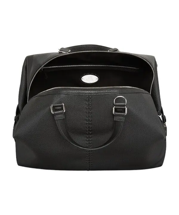 Fendi Selleria Duffle Bag With Hand-sewn Stitches
