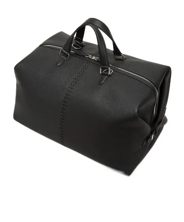 Fendi Selleria Duffle Bag With Hand-sewn Stitches
