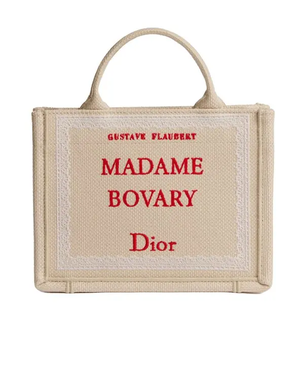 Dior Double Handle Tote Bag With Shoulder Strap