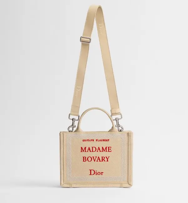 Dior Double Handle Tote Bag With Shoulder Strap