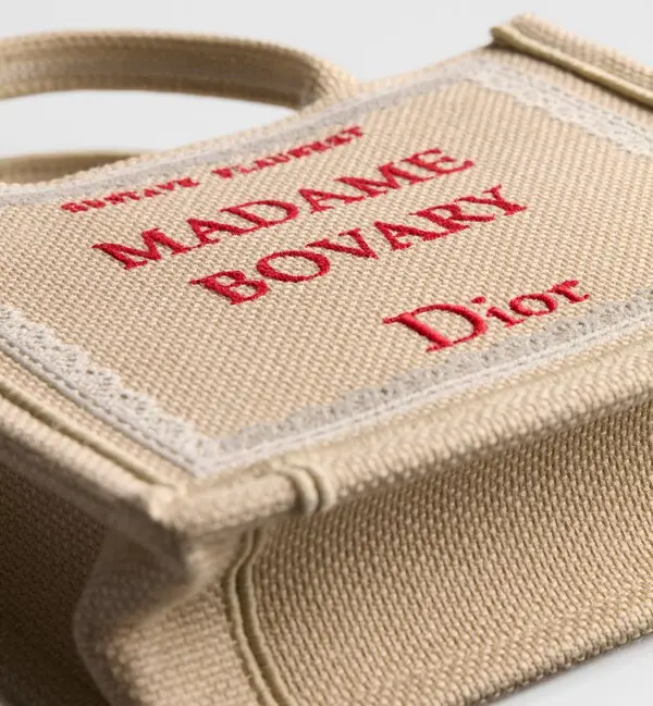 Dior Double Handle Tote Bag With Shoulder Strap