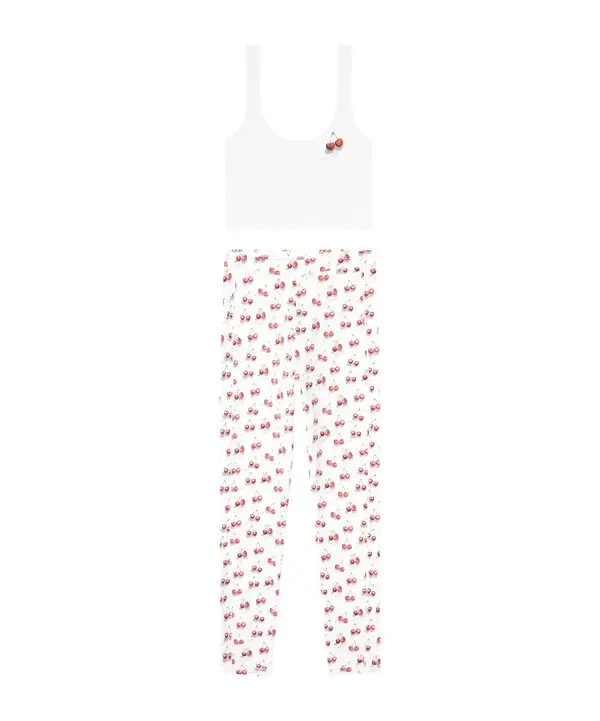 DIESEL® Cherry Pyjama - White/red