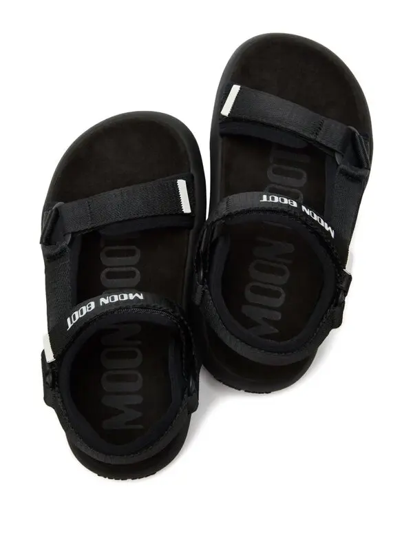 Moon Boot Logo-strap Flatform Sandals