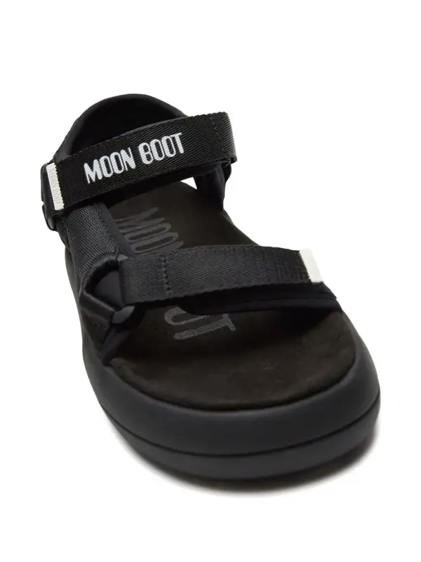 Moon Boot Logo-strap Flatform Sandals