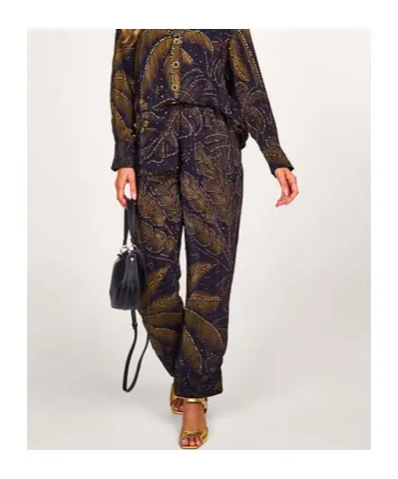 Farm Rio Graphic Printed Casual Trousers
