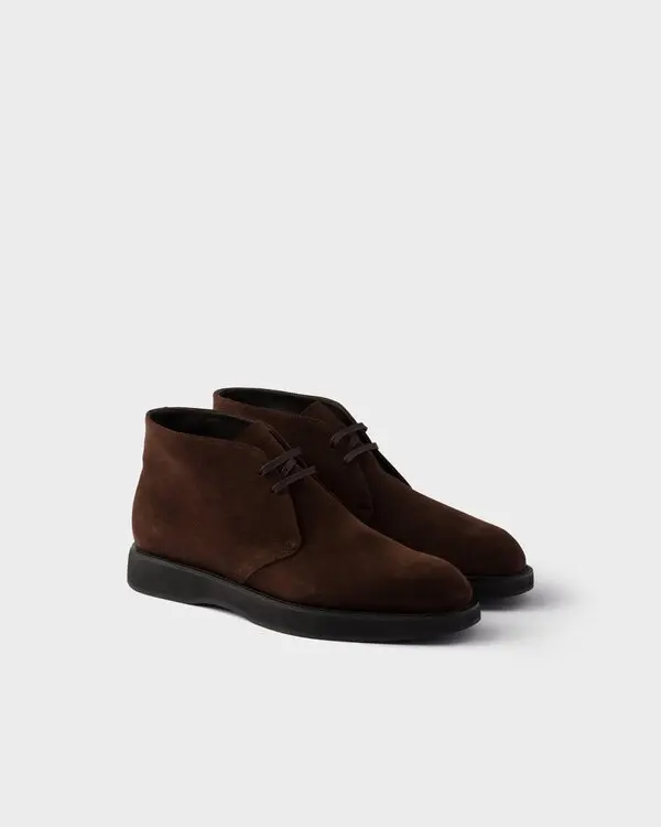 Prada Suede Chukka Boots