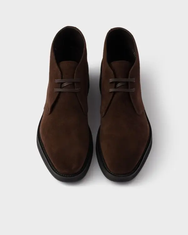 Prada Suede Chukka Boots