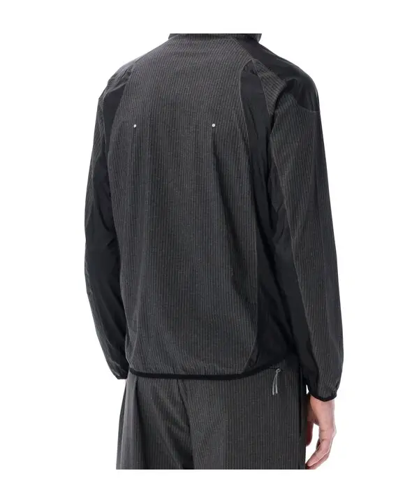 ROA Numb Pinstriped Hooded Jacket