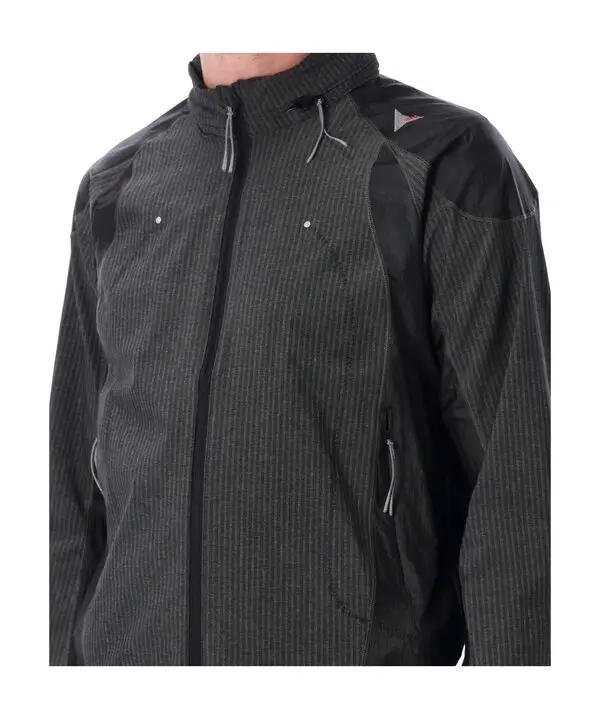 ROA Numb Pinstriped Hooded Jacket