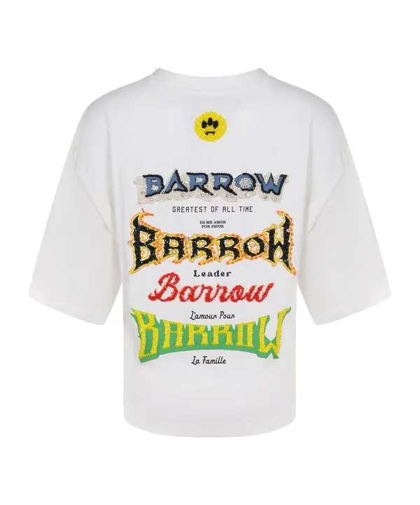 BARROW Beaded Logo T-shirt