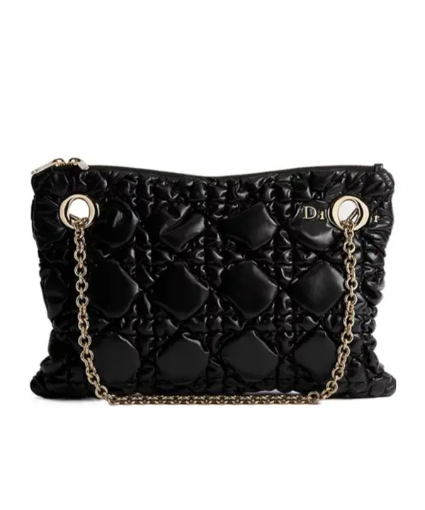 Dior Quilted Chain Shoulder Bag