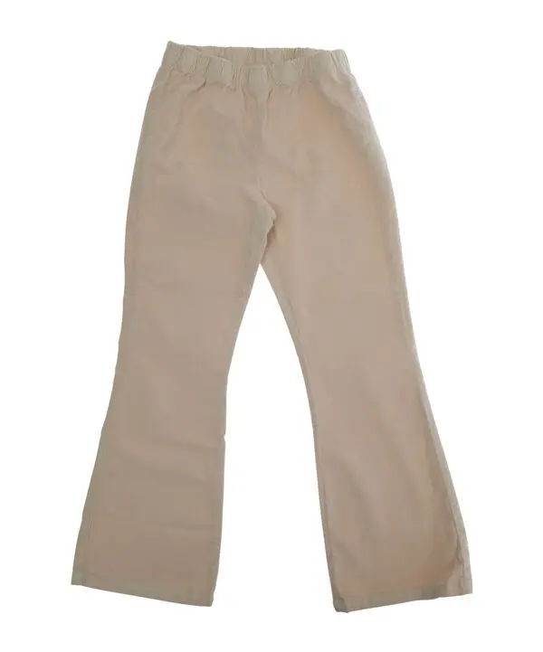 IL GUFO Elasticated-waist Flared Cotton Trousers