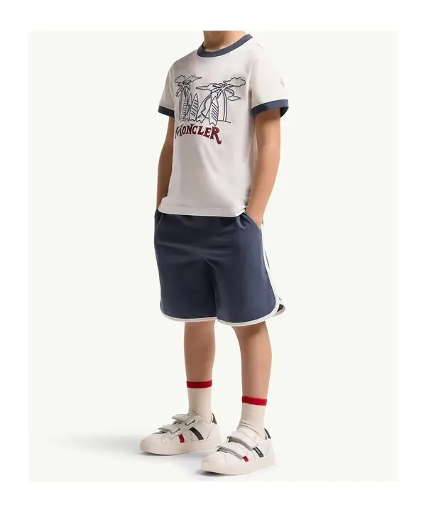 Moncler Kids Logo Detailed Two-piece Set