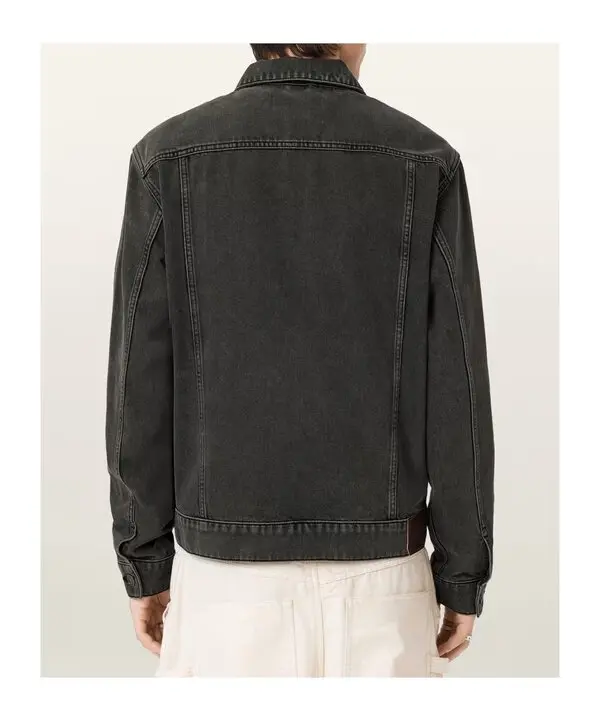 ALLSAINTS Faded Wash Denim Jacket