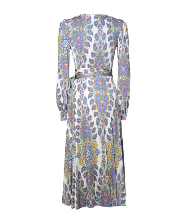 Etro Paisley Print Midi Dress
