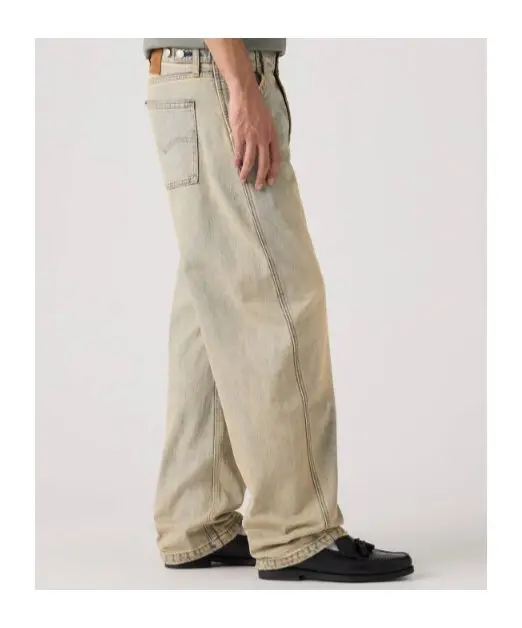 LEVI'S Baggy Barrel Wide-leg Jeans - Gray