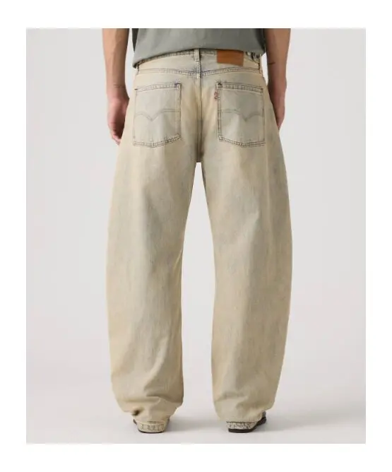 LEVI'S Baggy Barrel Wide-leg Jeans - Gray
