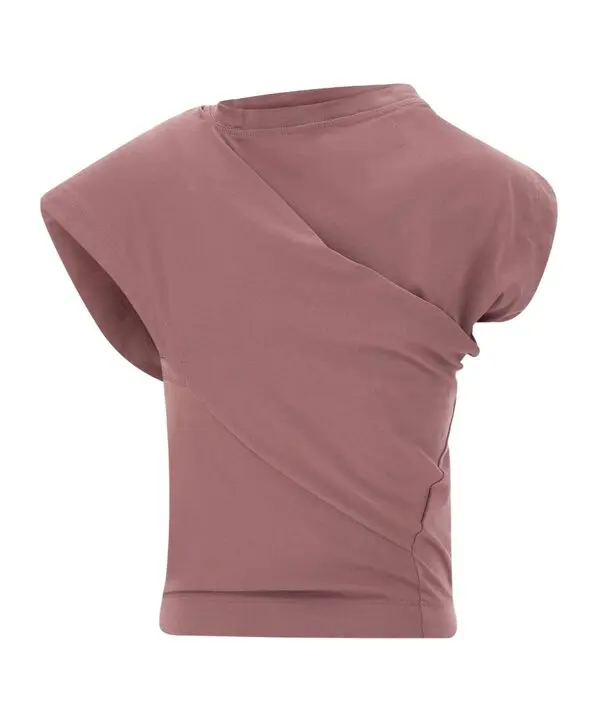 VIVIENNE WESTWOOD One-shoulder Embroidered Orb Top - Rose