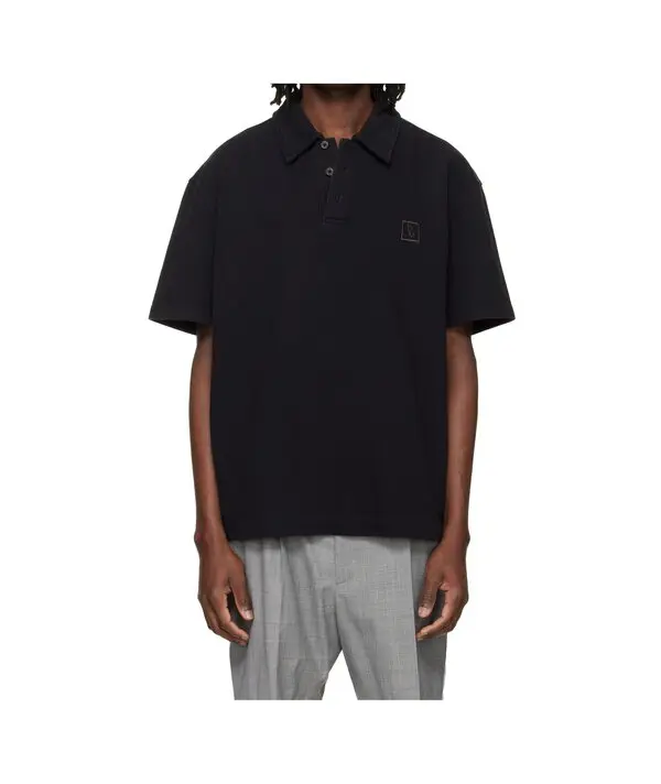 WOOYOUNGMI Stretch Cotton Polo Shirt