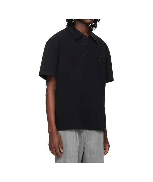 WOOYOUNGMI Stretch Cotton Polo Shirt