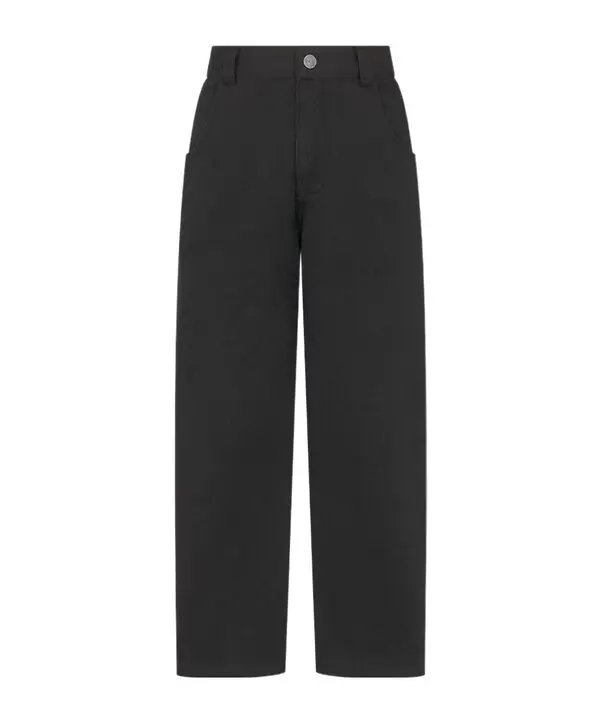 Dior Belt Loop Trousers - Black