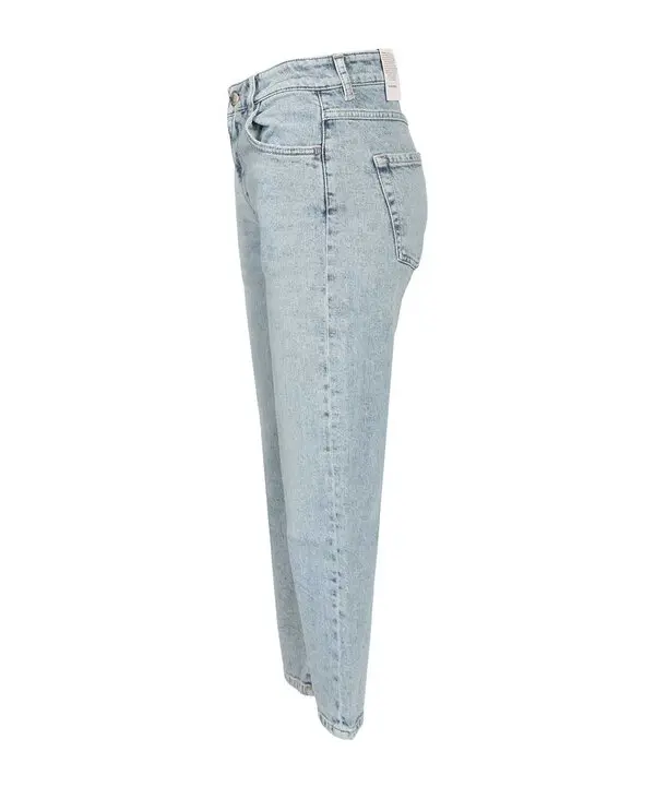 ICON DENIM LOS ANGELES Mimi Cropped Straight-leg Jeans